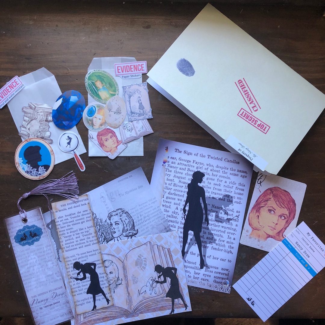 NEW ITEMS INCLUDED! Nancy Drew Case File - Etsy