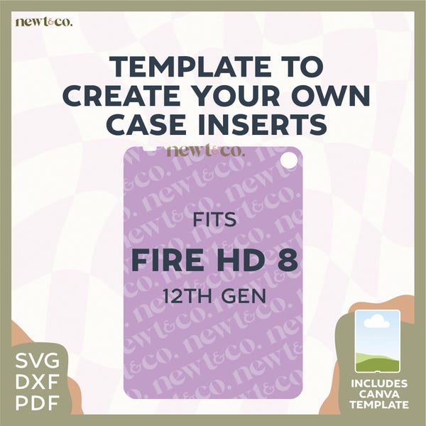 Kindle Fire Hd8 Skin - Etsy