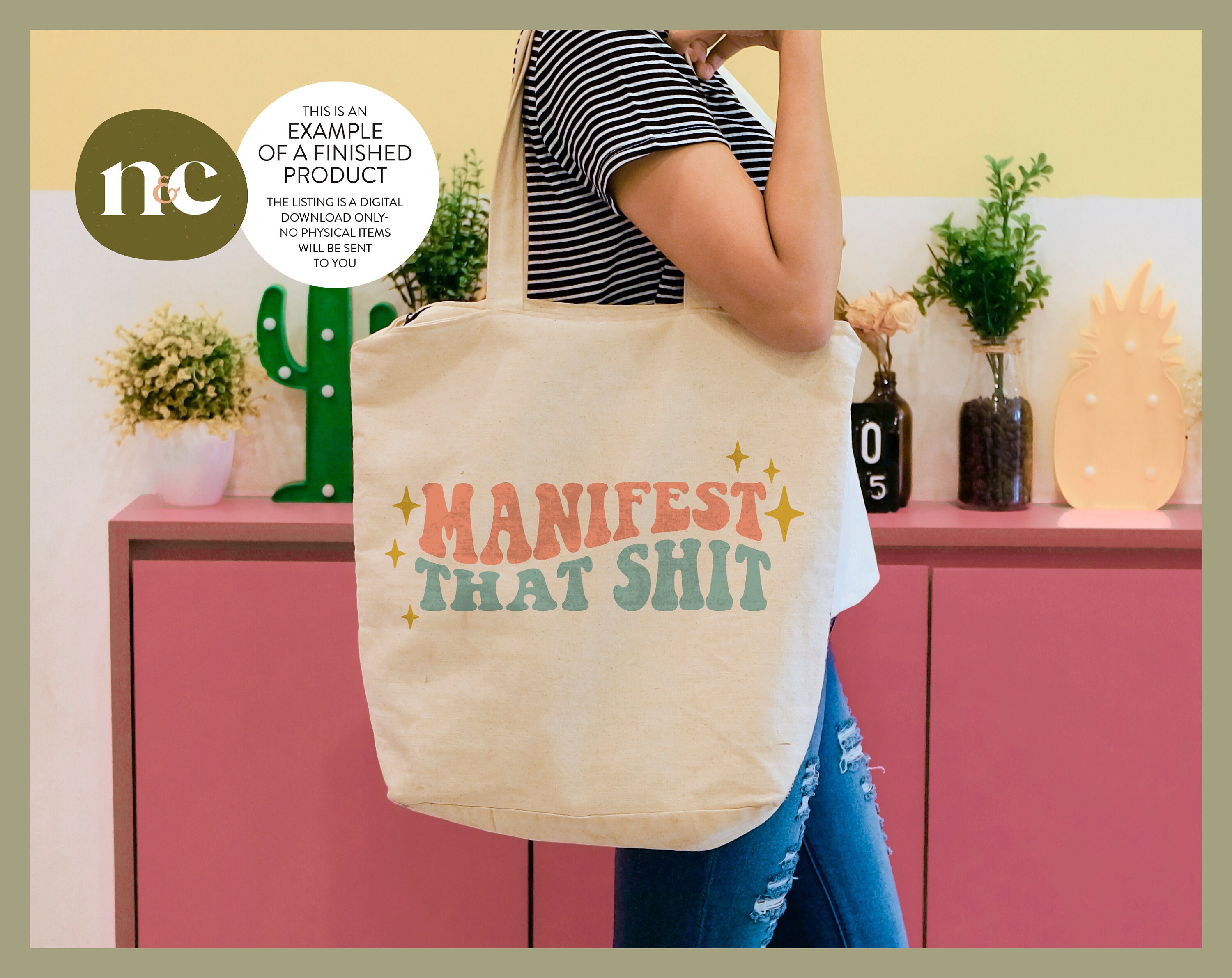 Manifest Bundle SVG, DXF and PNG Cut Files for Cricut & Silhouette ...