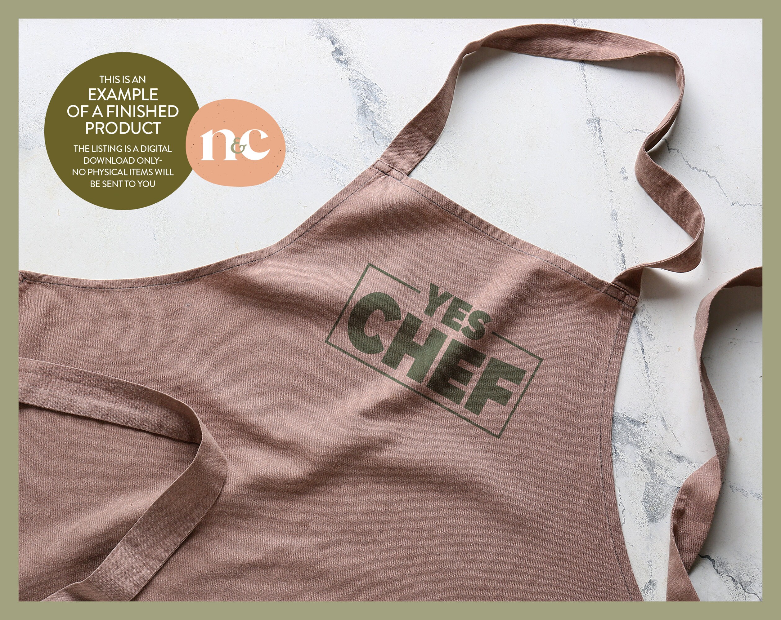 Yes Chef SVG, DXF and PNG Cut Files for Cricut & Silhouette ...