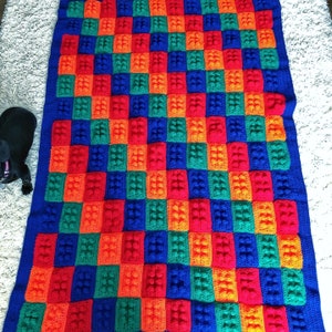 Building Block Blanket Crochet Pattern - Etsy