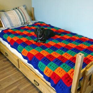 Building Block Blanket Crochet Pattern - Etsy