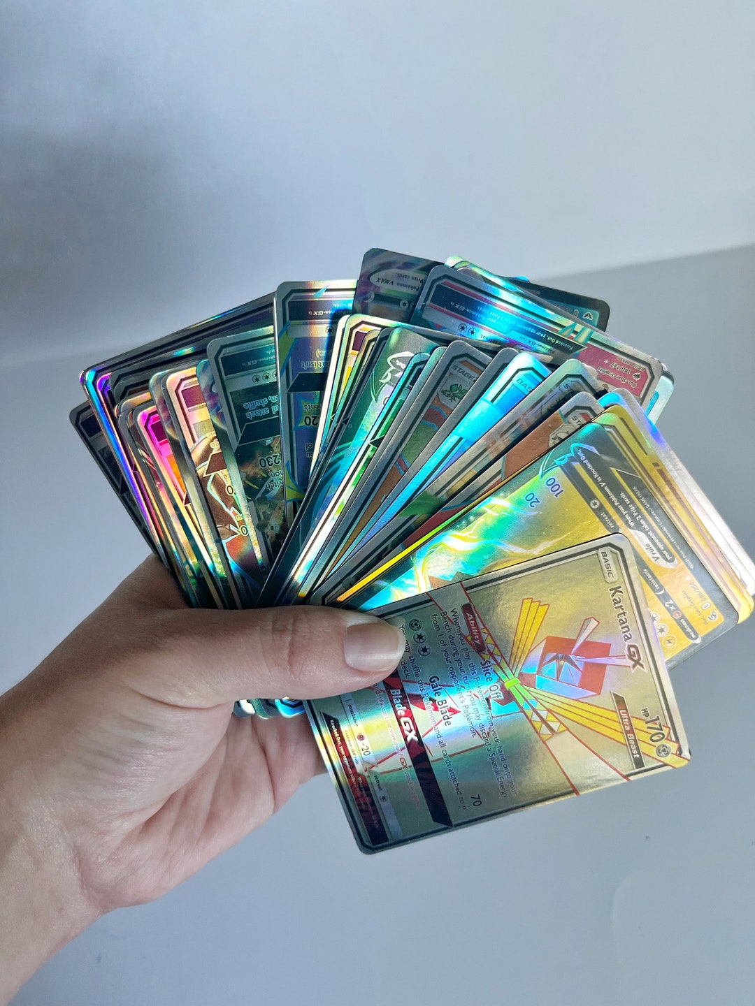 Shiny Poke Card Pack - Etsy