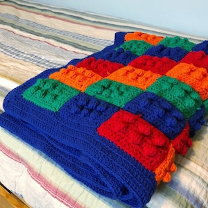 Building Block Blanket Crochet Pattern - Etsy