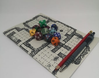 Dungeon Map A5 Dungeons & Dragons Journal Dnd Adventure, Tabletop Role ...