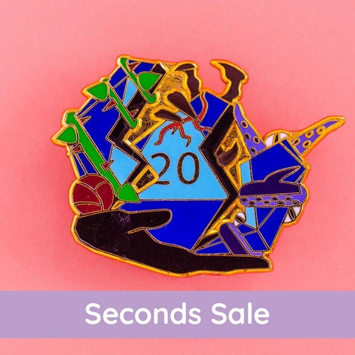 Mimic Enamel Pin Dungeons and Dragons Inspired | Etsy