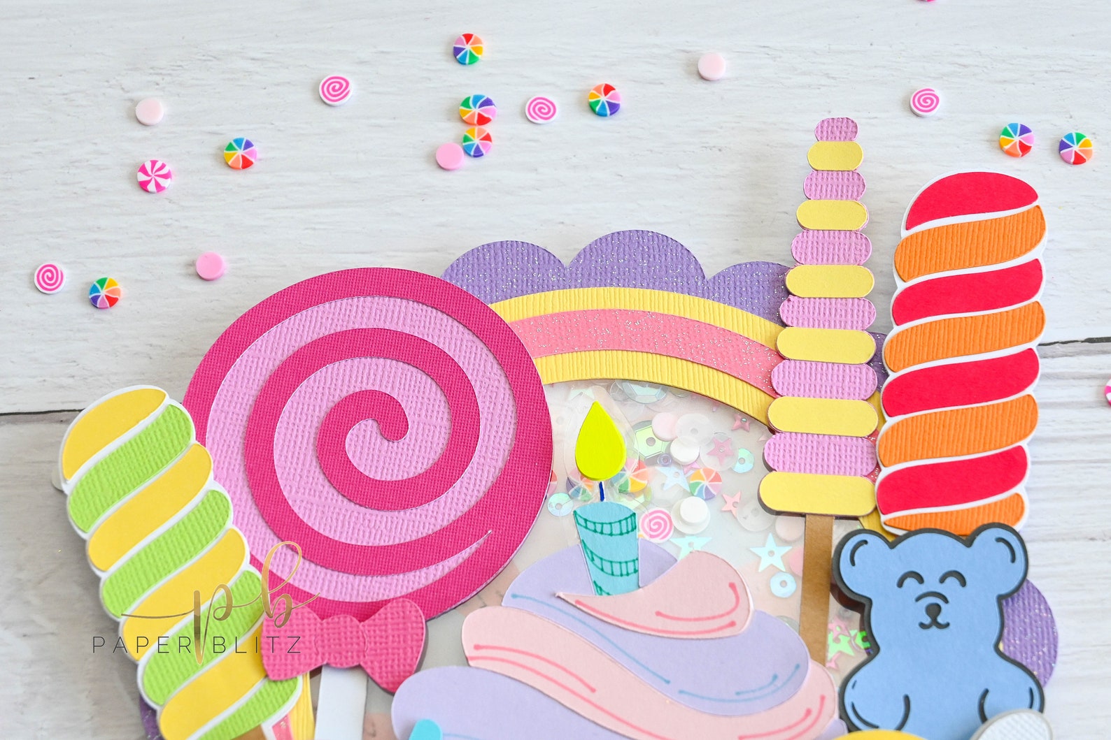 Candyland Theme Cake Topper Candyland Theme Birthday Cake - Etsy