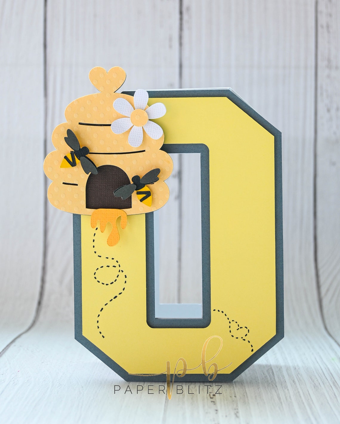 3D Bee Letters Bee Theme Letters Honey Bee Table - Etsy