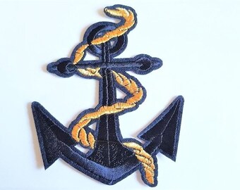 Large Anchor Patch - Etsy