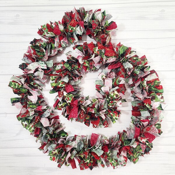 Rag Garland - Etsy
