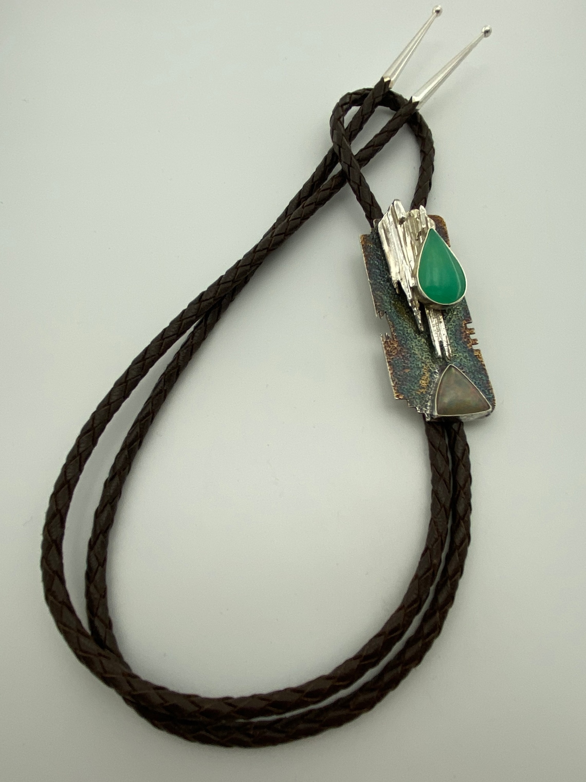 Handmade Sterling Silver Bolo Tie - Etsy