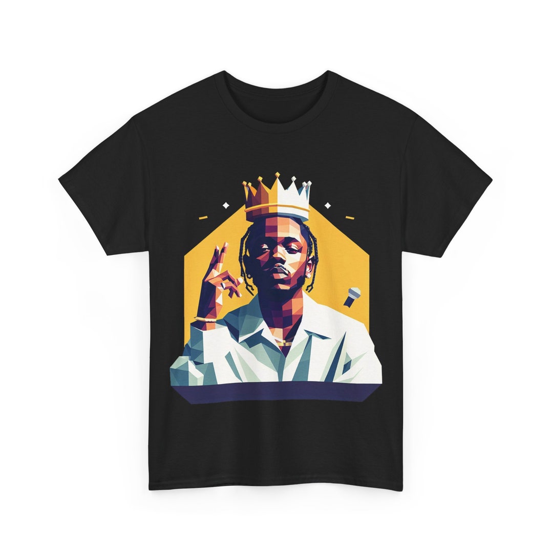 King Kendrick Lamar KDOT 3D Print Rapper Premium High Quality T Shirt ...