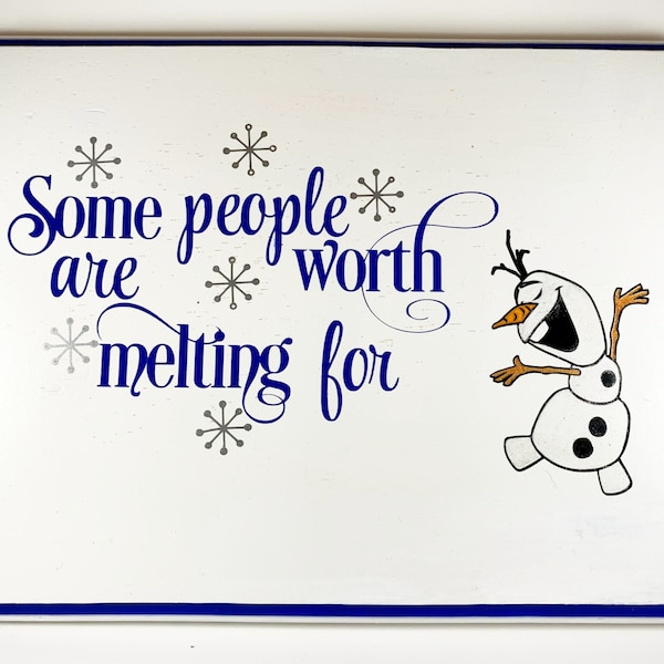 Olaf Sign - Etsy