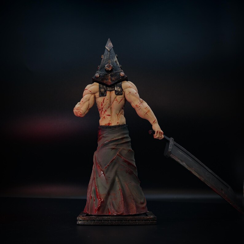 Silent Hill Pyramid Head Horror Hand Painted High Quality Art Figure ...
