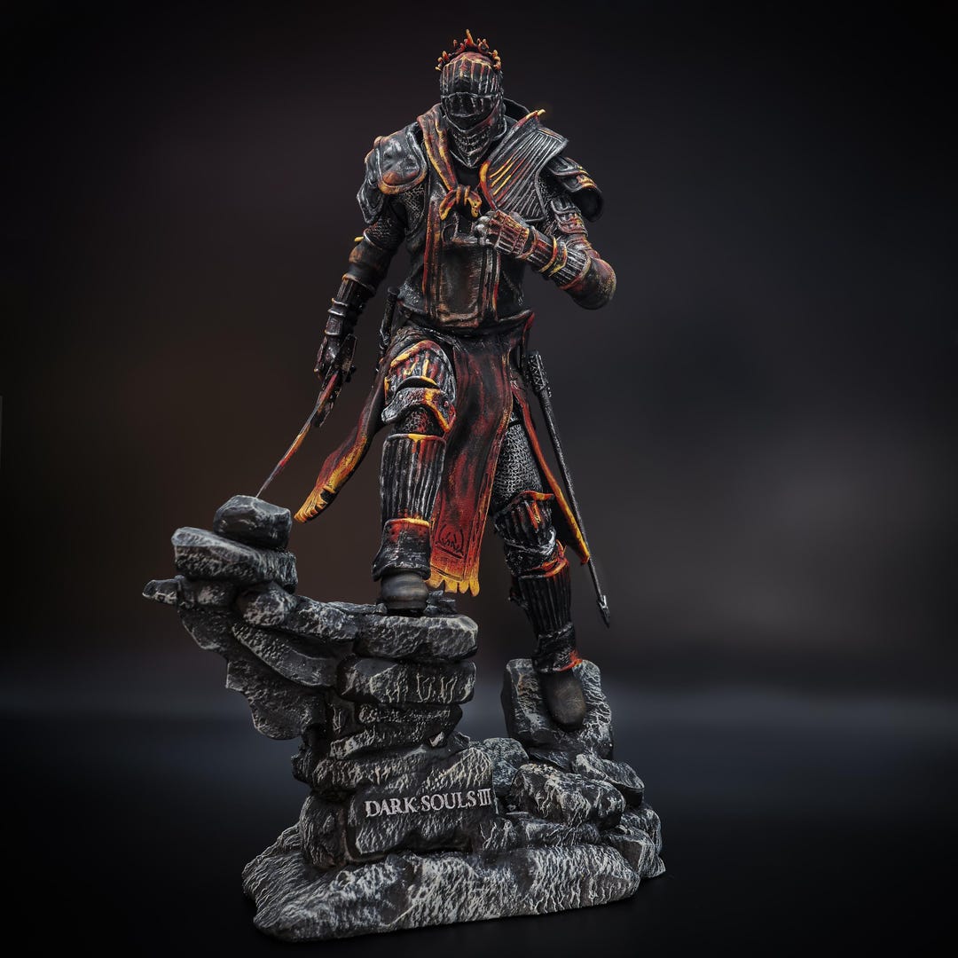 Soul of Cinder Hand Painted High Quality Art Figure Statue Figurines ...