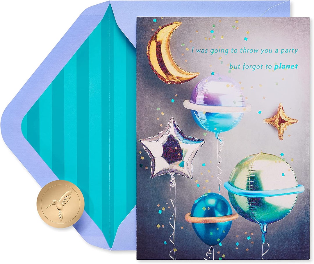 Papyrus Funny Birthday Card best Birthday in the Universe - Etsy