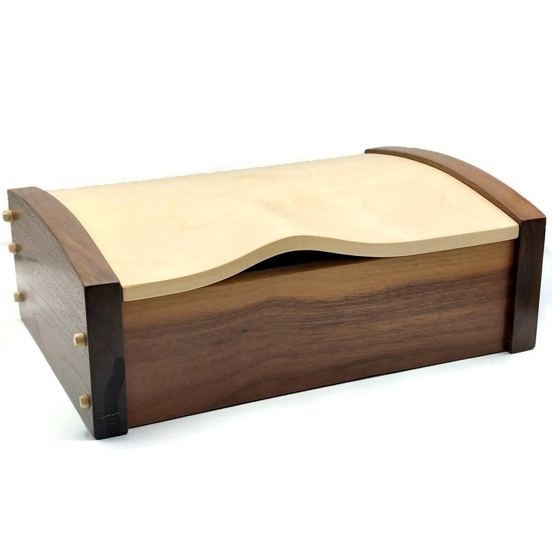 Walnut Valet Box - Etsy