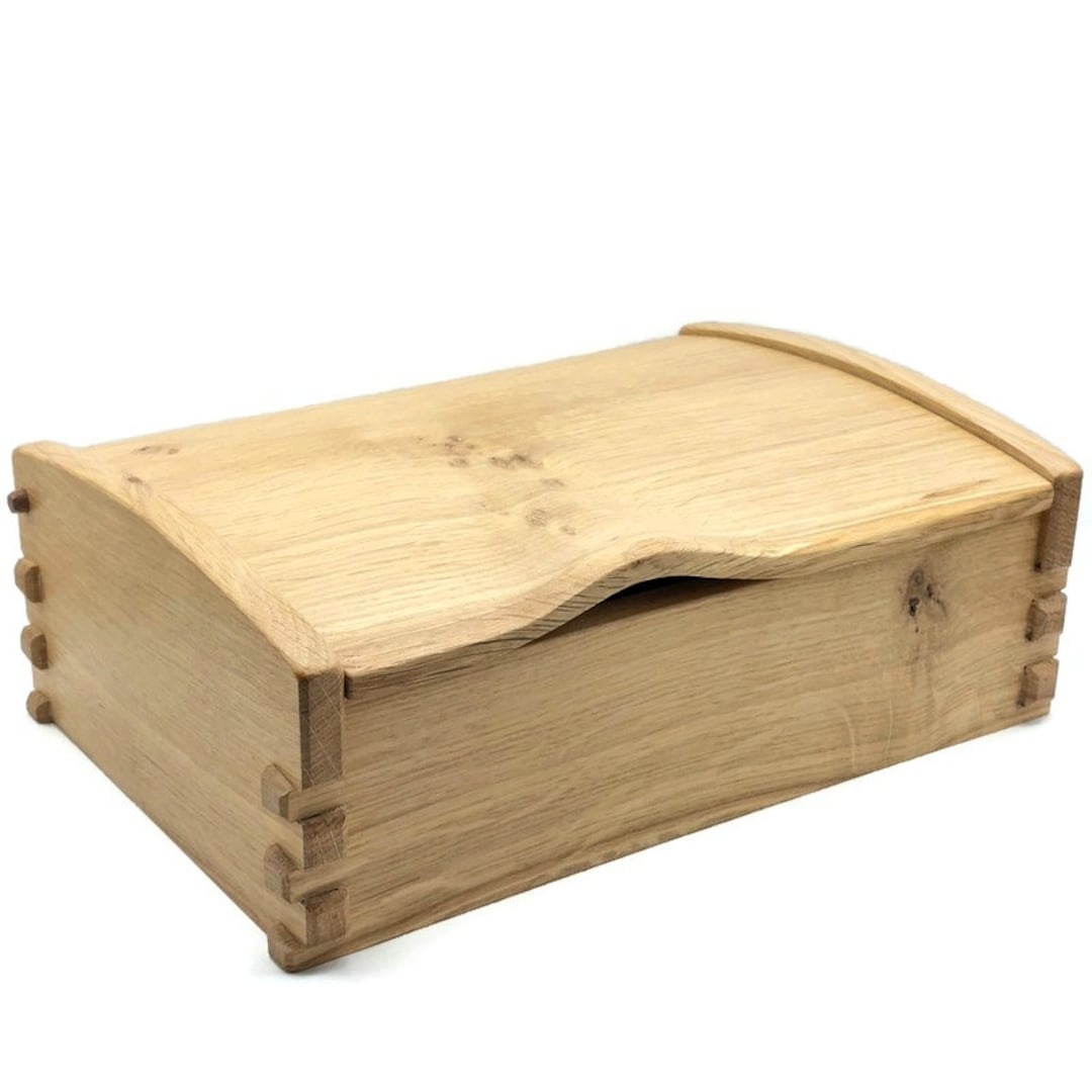 Oak Keepsake Box. Handmade Oak Jewellery Chest. Memory Box. Men's Valet ...