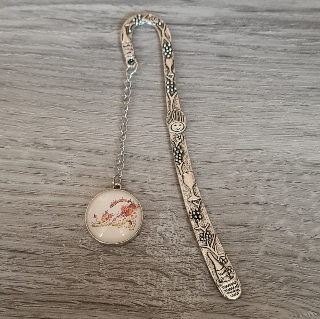 Big Bookmark Cat - Etsy