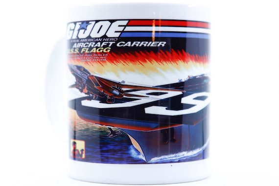 G.I. Joe A Real American Hero USS Flagg Box Art 11oz Coffee - Etsy