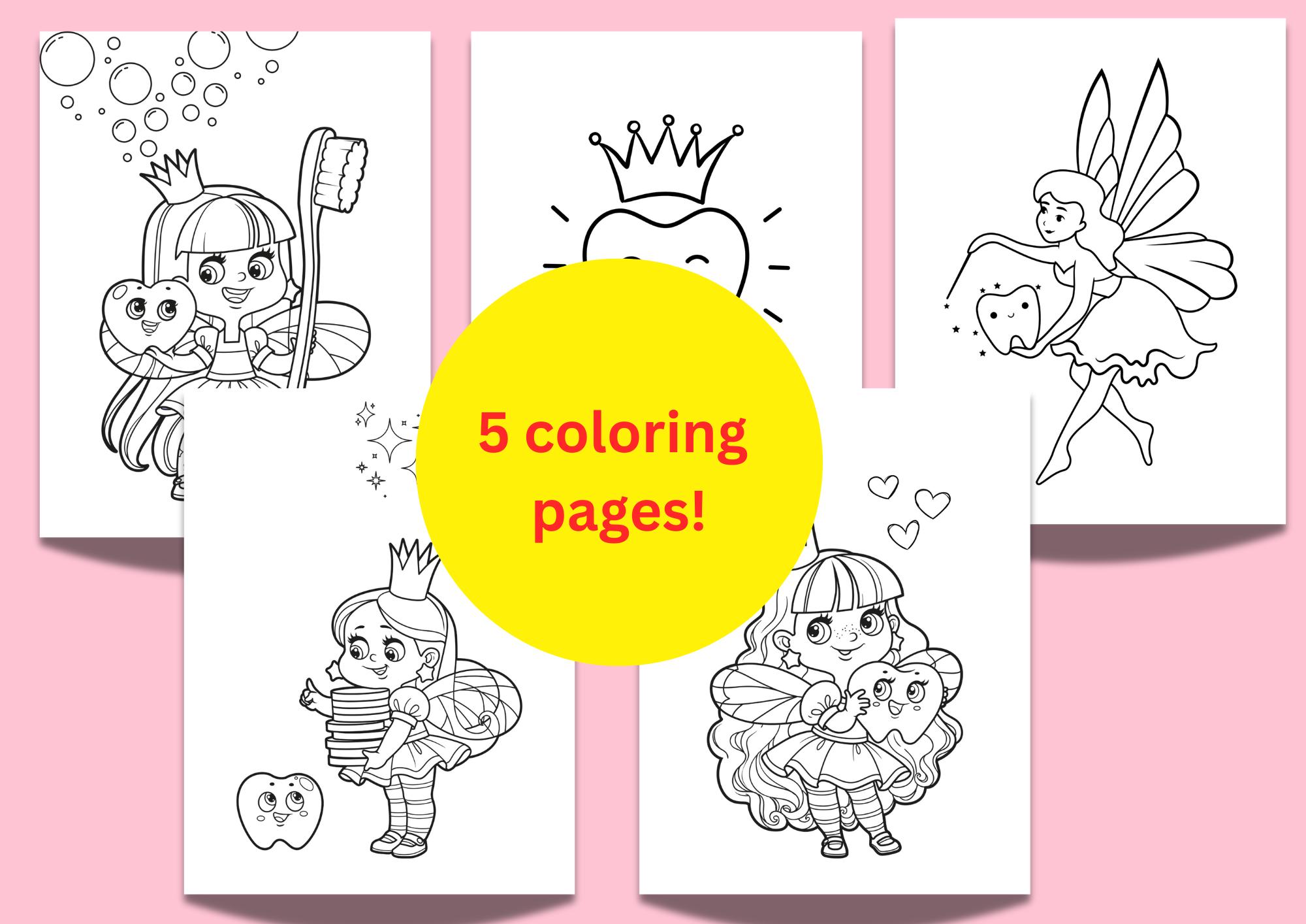 Tooth Fairy Printable Set: Certificate, Letter, Chart (instant Download ...