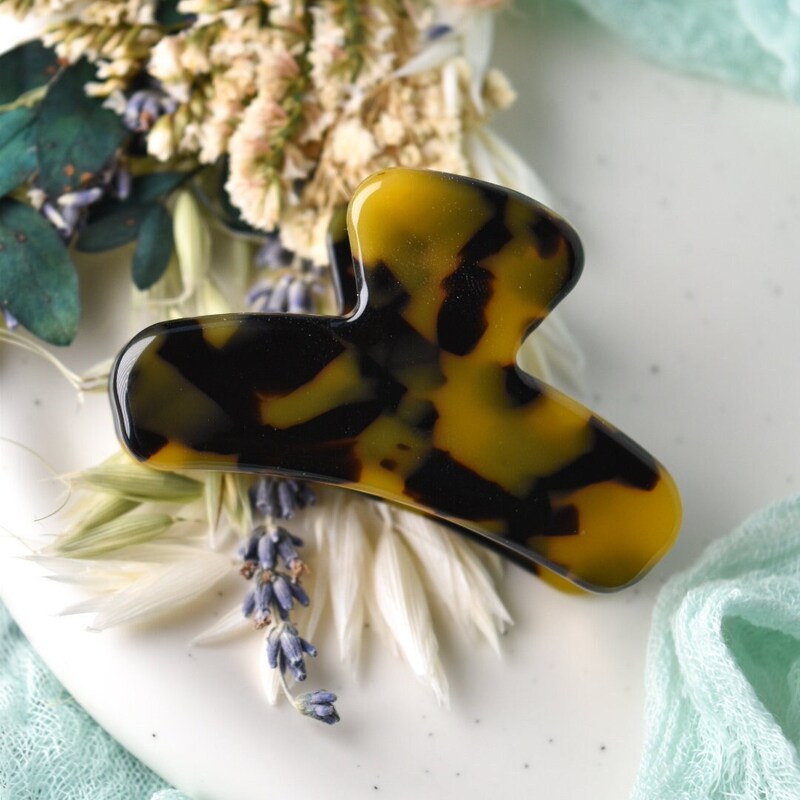 Tortoise Hair Clip - Etsy