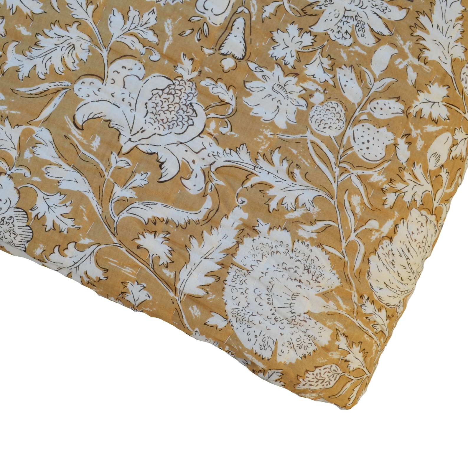 Indian Handmade Razai Voile Cotton Flower Block Print Razai - Etsy