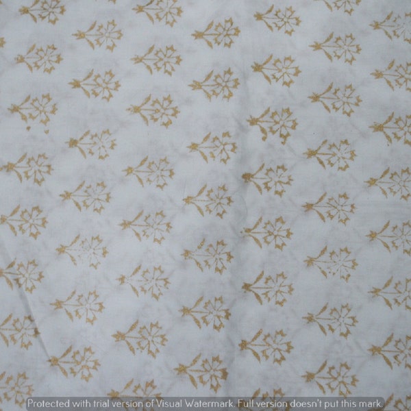 Hand Printed Fabric - Etsy