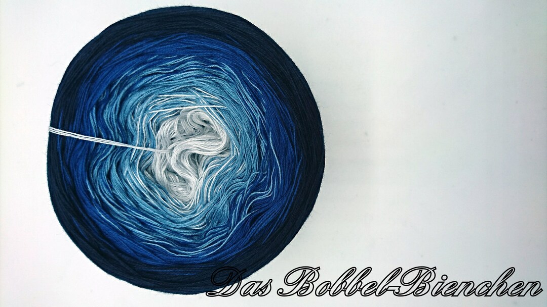 Bobbel Wool Gradient Yarn Gradient Yarn Cake Knitting - Etsy