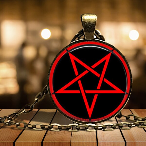Inverted Pentagram - Etsy
