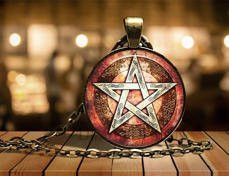 Pentacle Occult Satanic Pentagram Ritual Jewelry Pentacle | Etsy