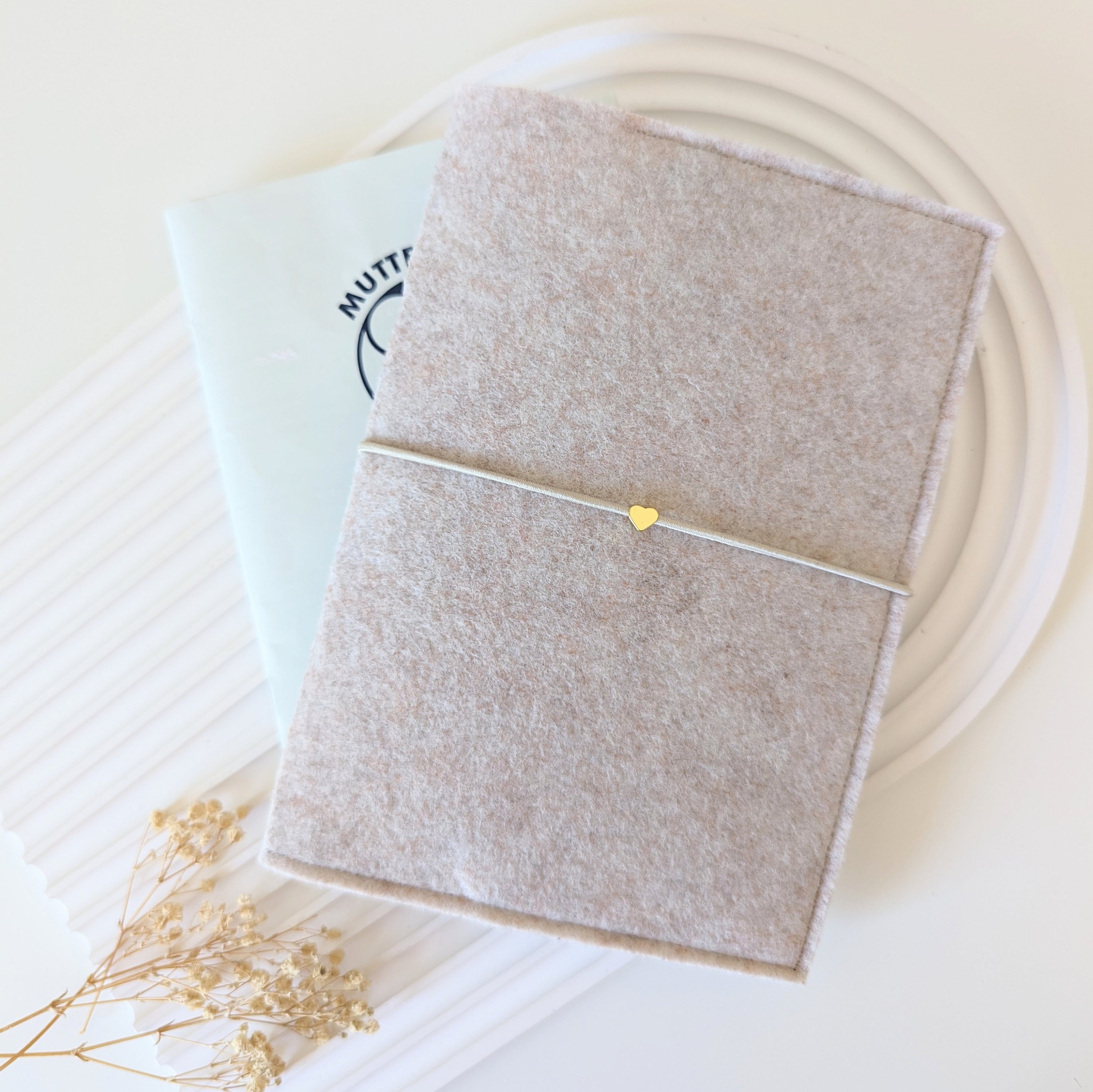 Felt Maternity Record Book Cover • Personalized Maternity Record Book ...