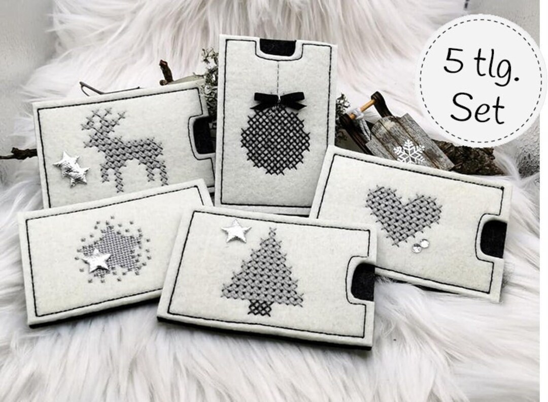 Voucher Sleeves Cross Stitch - Etsy UK