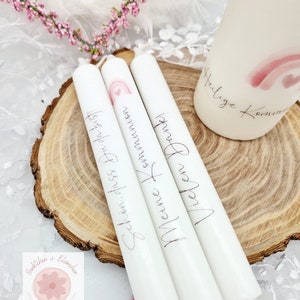 Communion Pink Candle Tattoo - Etsy