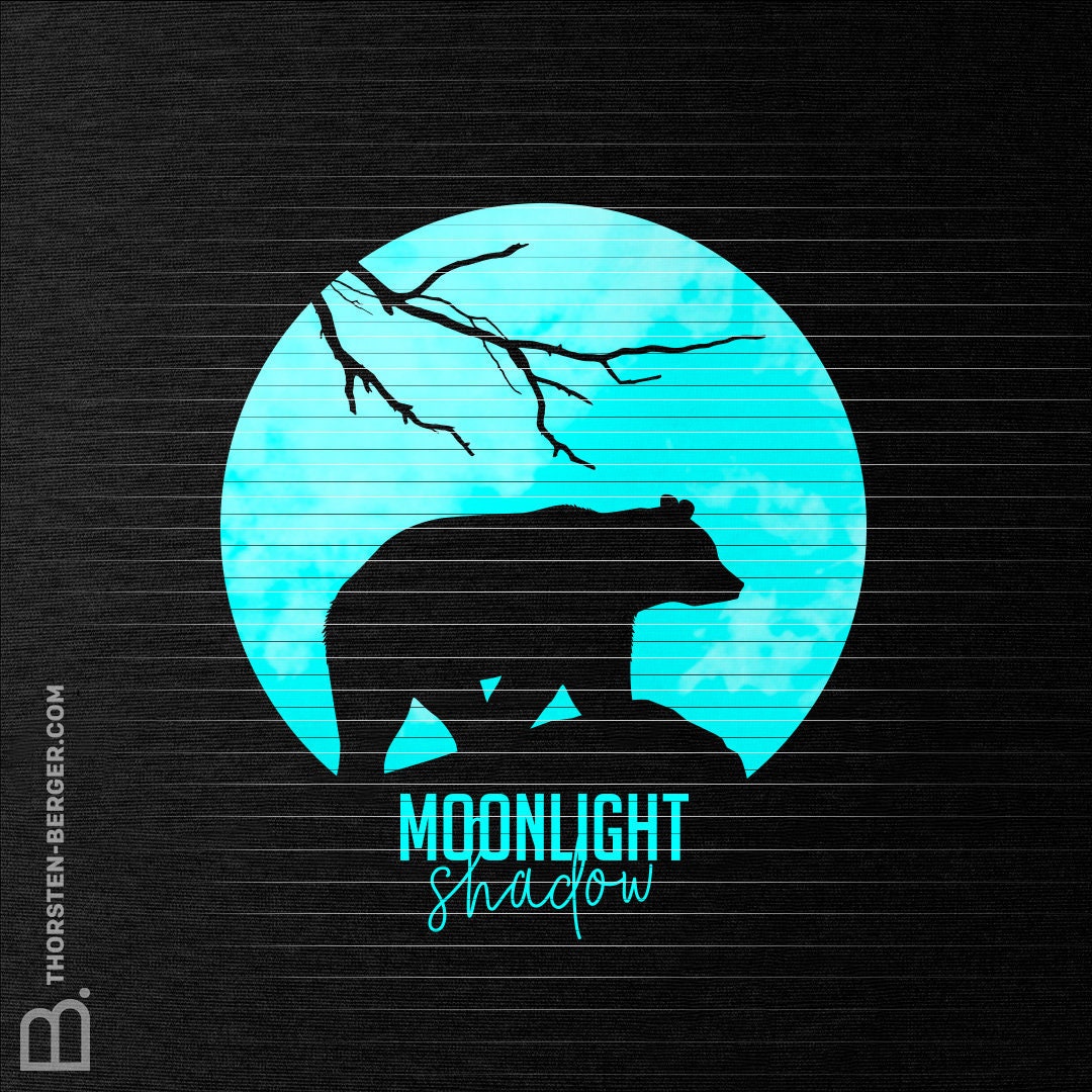 Plotter Motif "moonlight Bear" by Thorsten Berger // Plotting / Cutting ...