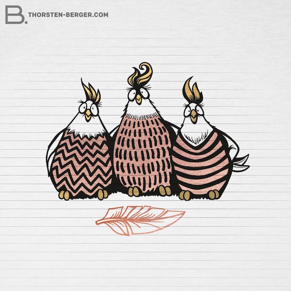 Chicken Motif - Etsy