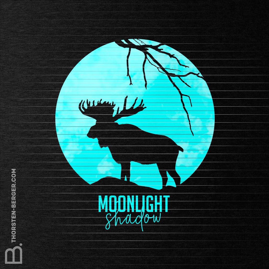 Plotter Motif moonlight Moose by Thorsten Berger // Plotting / Cutting ...