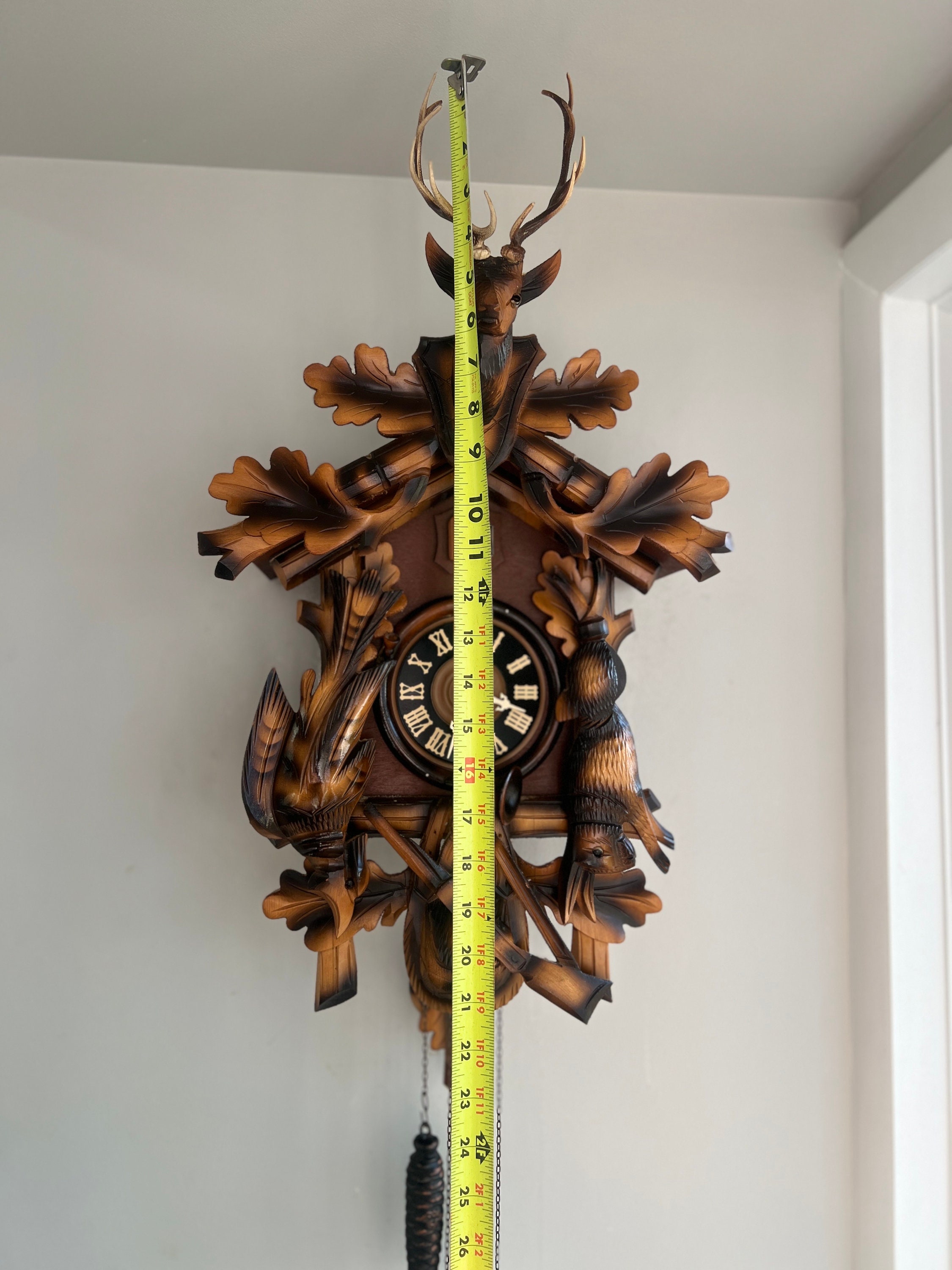 Large Cuckoo Clock West Germany - Etsy