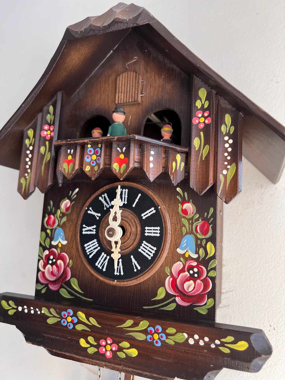 Cuckoo Clock Flower Theme - Etsy