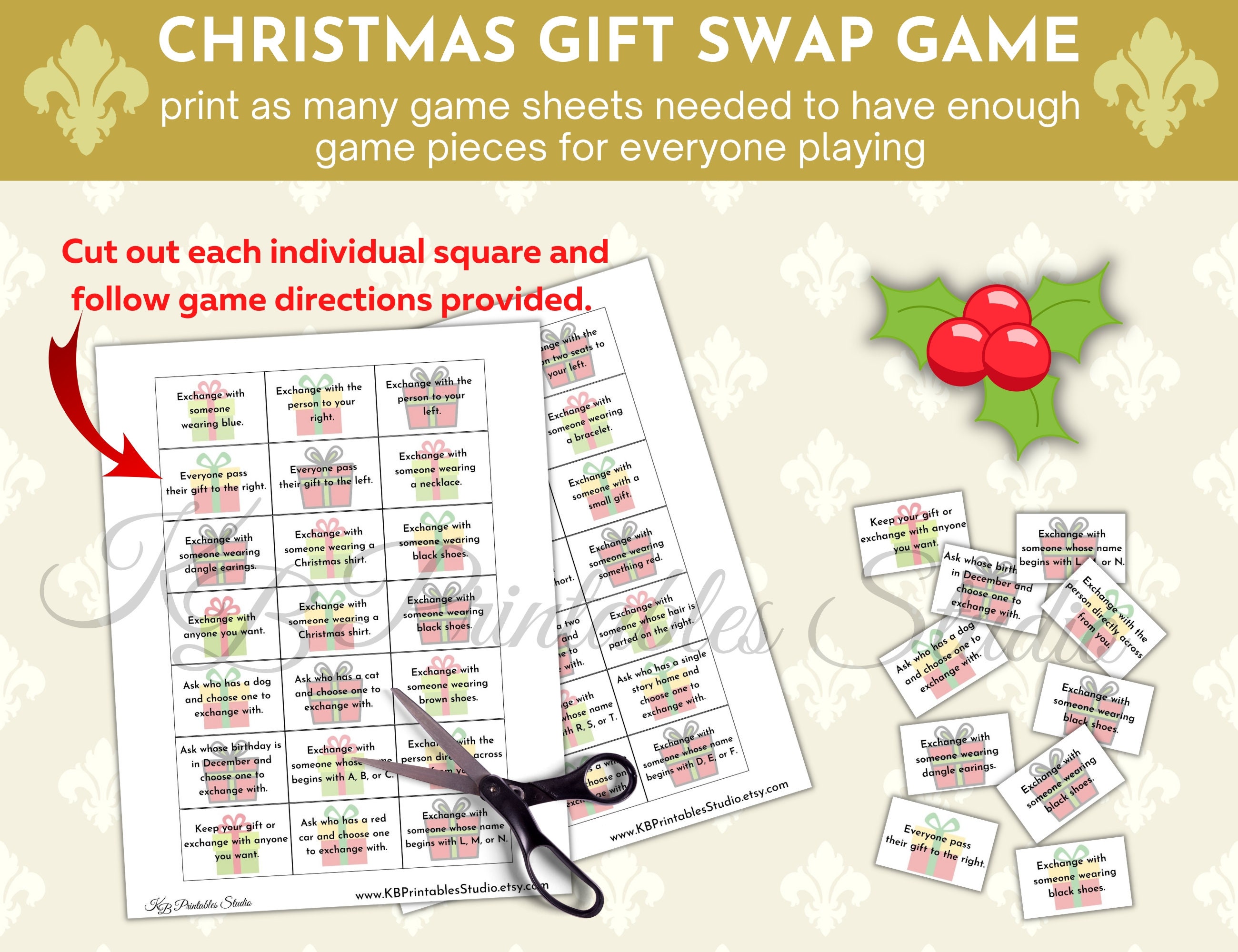 Gift Exchange Game, White Elephant Game, Yankee Swap, Office Party ...