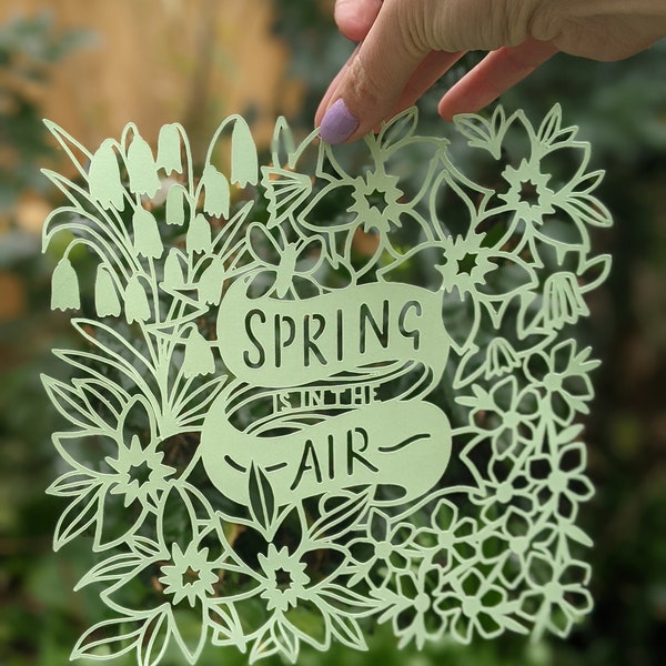 Papercut Flowers - Etsy