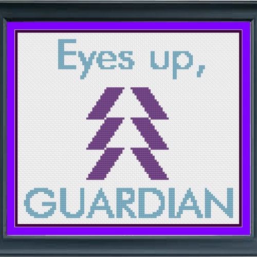 Destiny Guardian Sigils Cross Stitch Pattern - Etsy