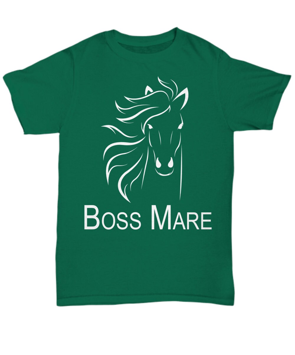 Boss Mare T-shirt Boss Mare Tshirt Good Presents for Horse - Etsy UK