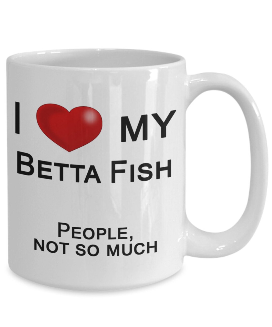 Betta Fish Gift, I Love My Fish, Betta Pet Fish, Betta Fish Accessories ...
