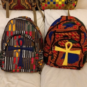 Ankh African Print Bags ( Yellow ) - Etsy