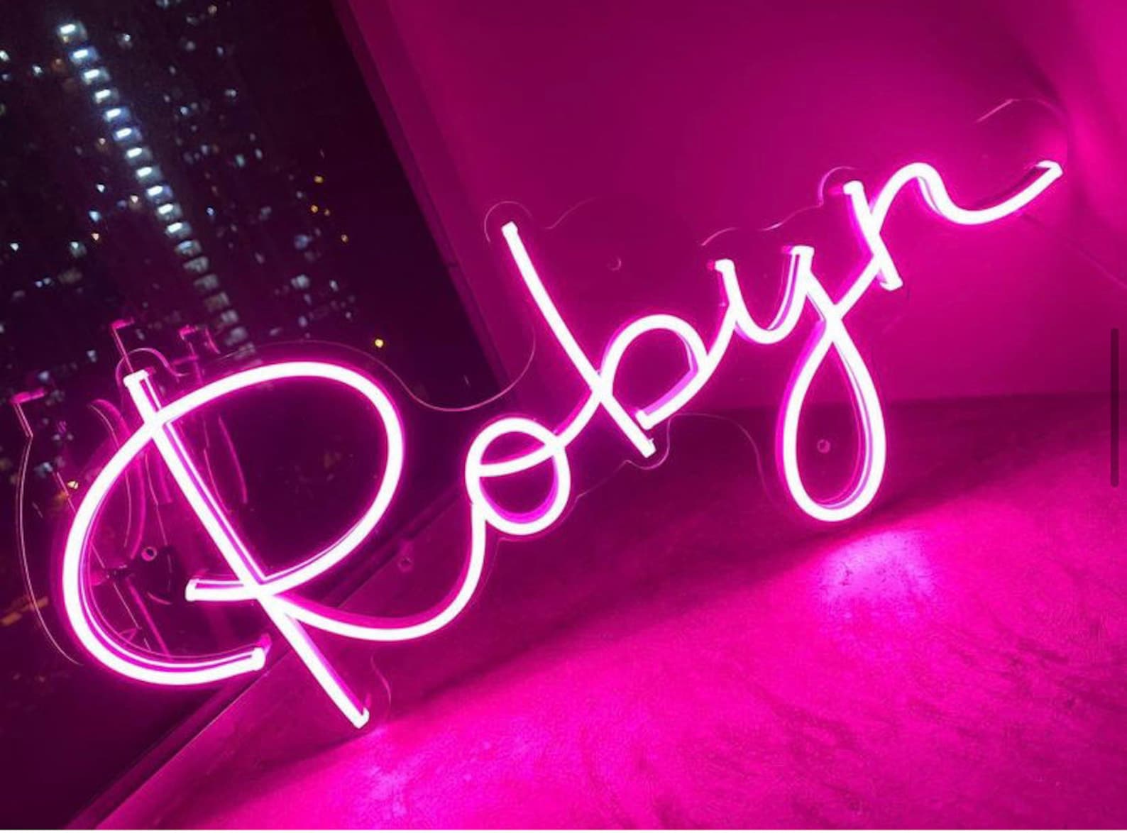 Personalized Neon Sign Custom Name Sign Neonusb Plug - Etsy