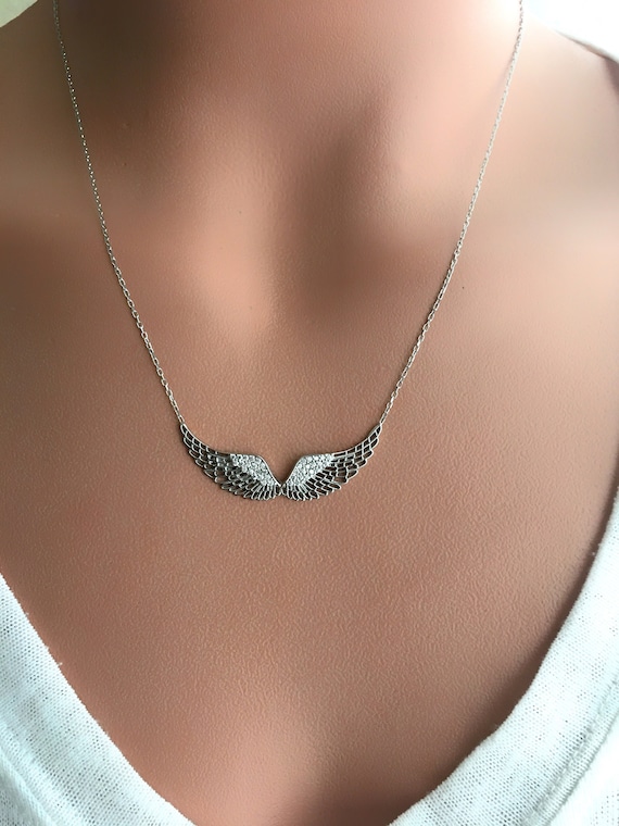 Wing Necklace Etsy
