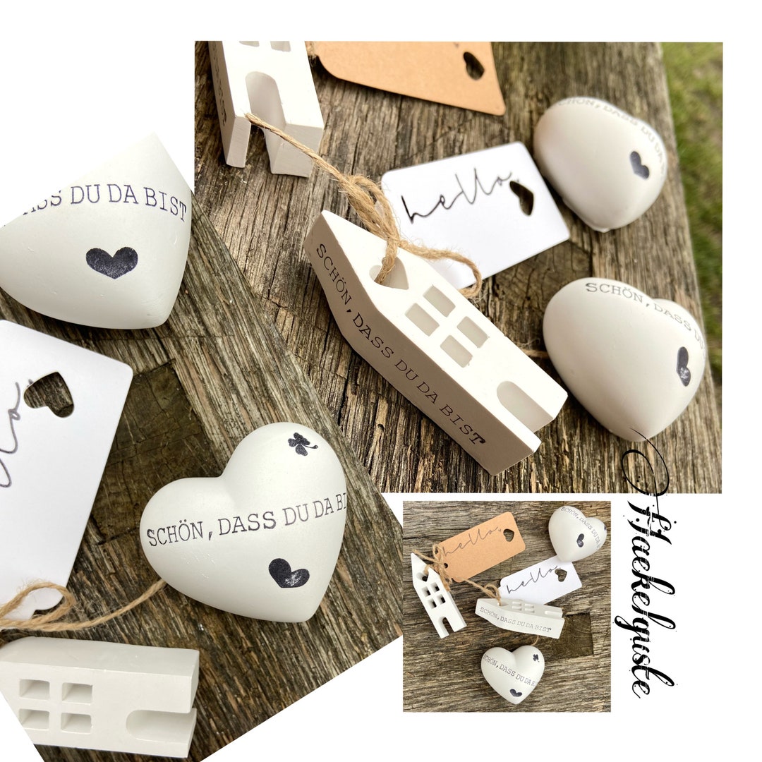 Place Cards Guest Gift Heart House Table Decoration Place Cards ...