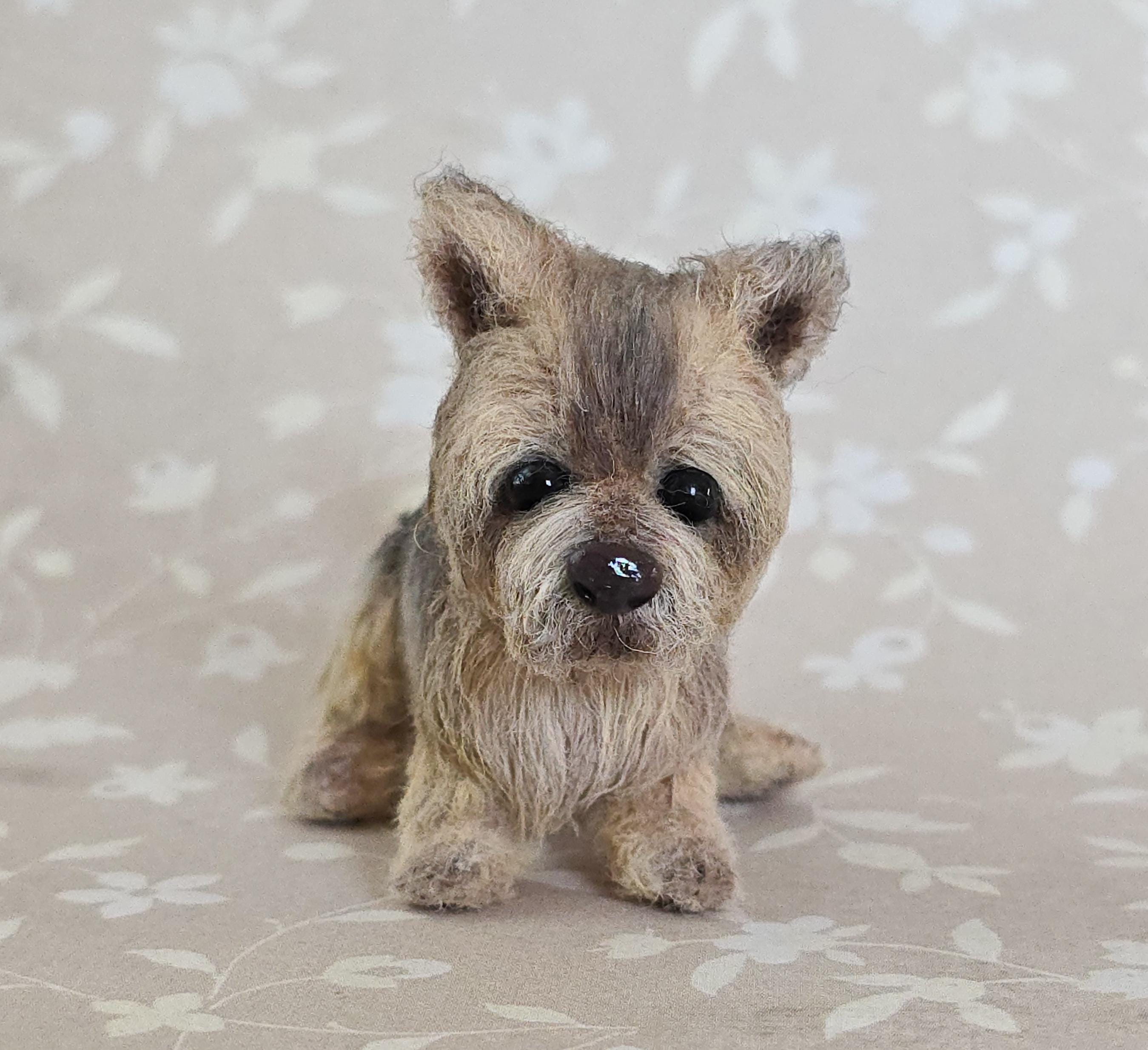 Miniature Yorkshire Terrier, Miniature Toy, Miniature Dog, OOAK Toy ...
