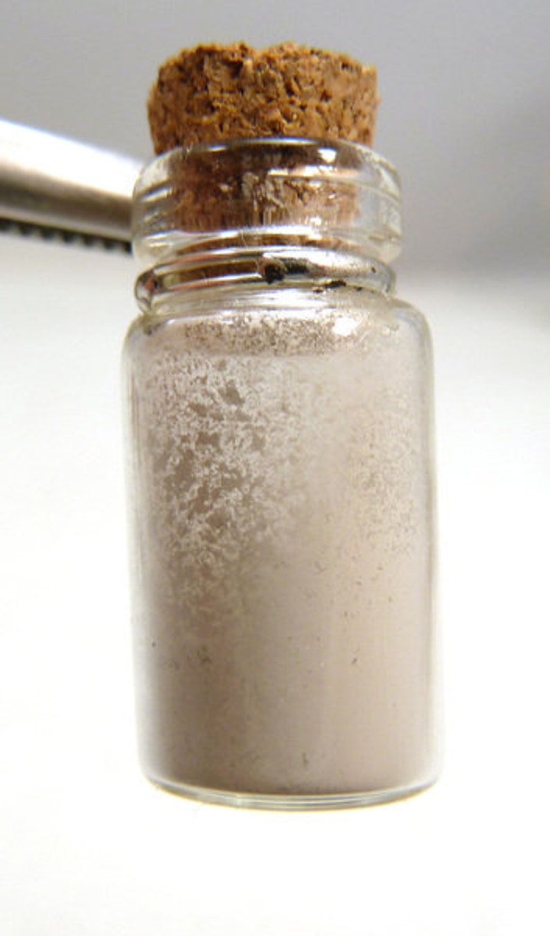 Diamond dust in a glass bottle | Etsy